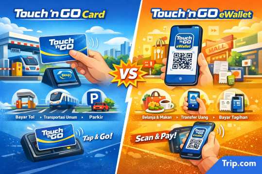 Cara Menggunakan Touch ‘n Go Card & eWallet di Malaysia | Trip.com