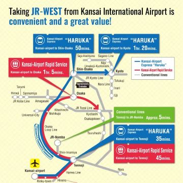 Kansai Airport to Osaka City Transport : Routes & Prices | Trip.com