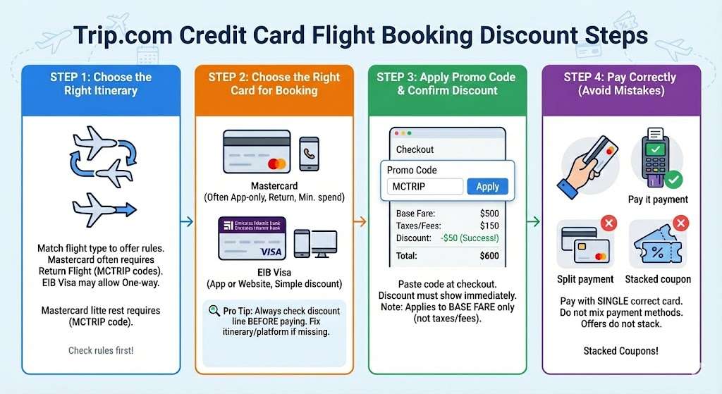 Credit Card Flight Offers UAE 2026 ️ Promo Codes & Discounts | Trip.com