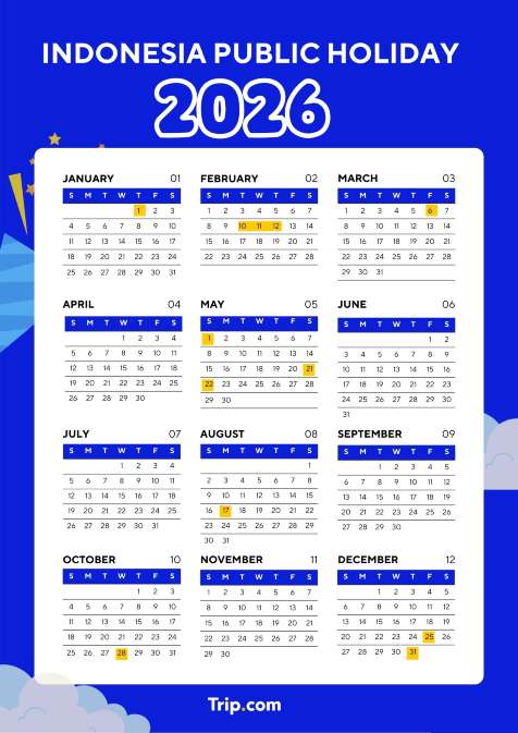 Indonesia Public Holiday 2026 Dates & Travel Tips | Trip.com