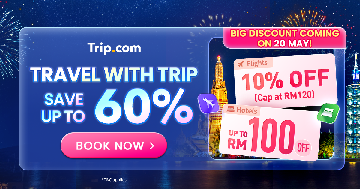 Travel promotion up to 60%
