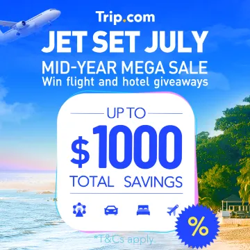 Flight Sale July | Save 50% off on Flights, Hotels - Trip.com Australia