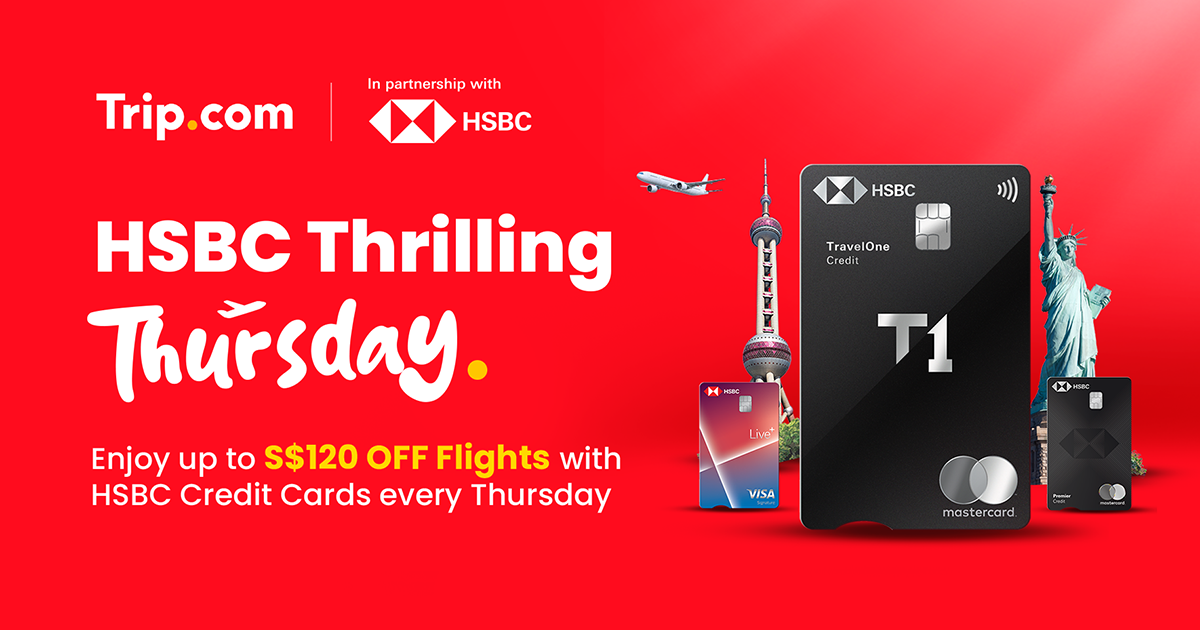HSBC Thrilling Thursday! | HSBC Credit Card Travel Promotion
