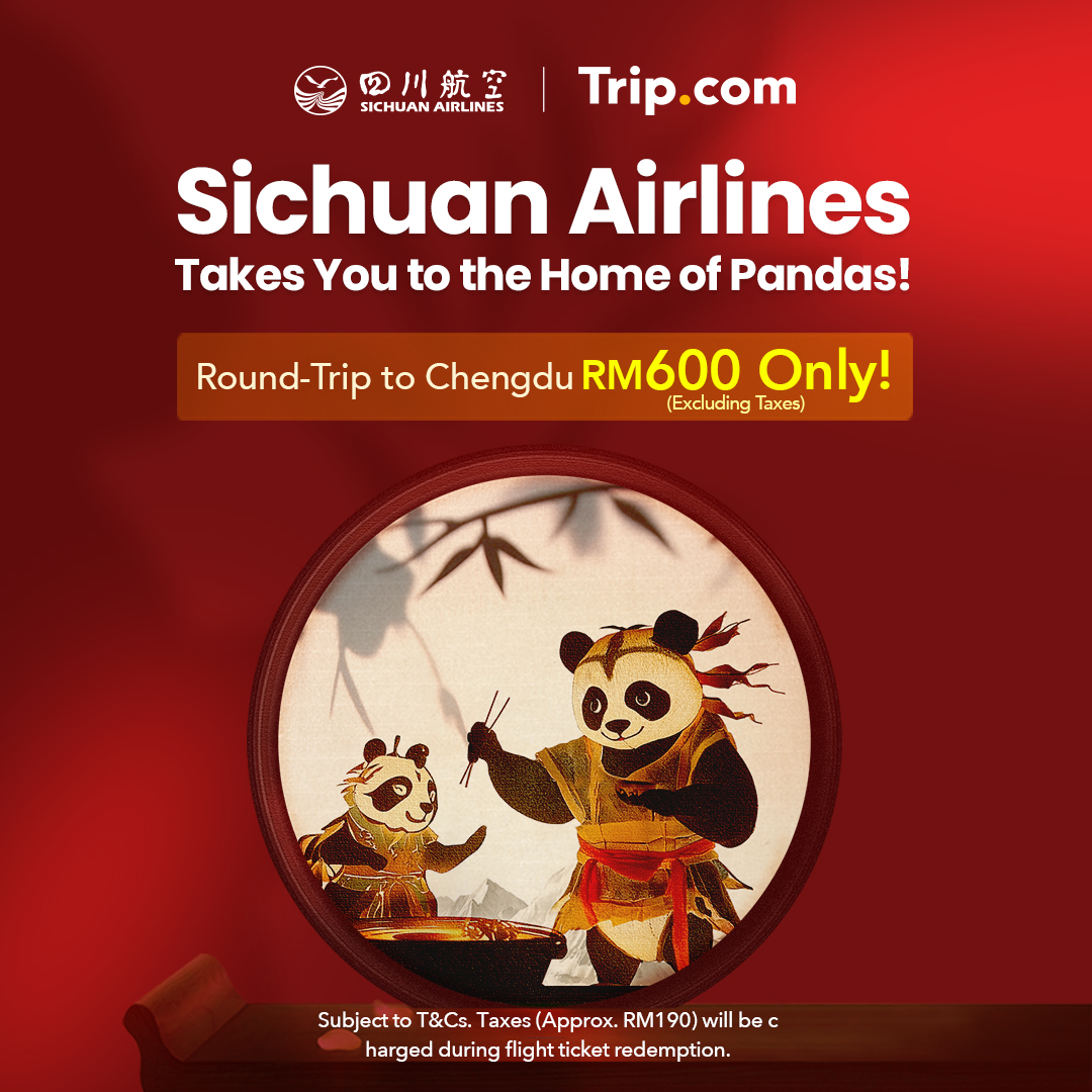 Sichuan Airlines Takes You to the Home of Pandas!