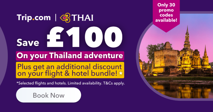 Save £100* on your Thailand Adventure