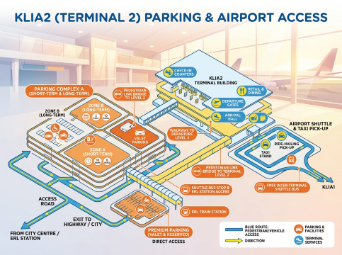 Kuala Lumpur Airport Guide (KLIA & KLIA2): Transport, Food & Facilities ...